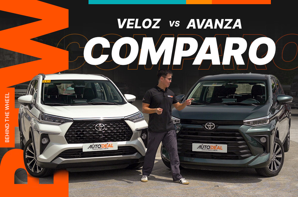 2022 Toyota Avanza vs Toyota Veloz Comparo | Behind the Wheel | Autodeal