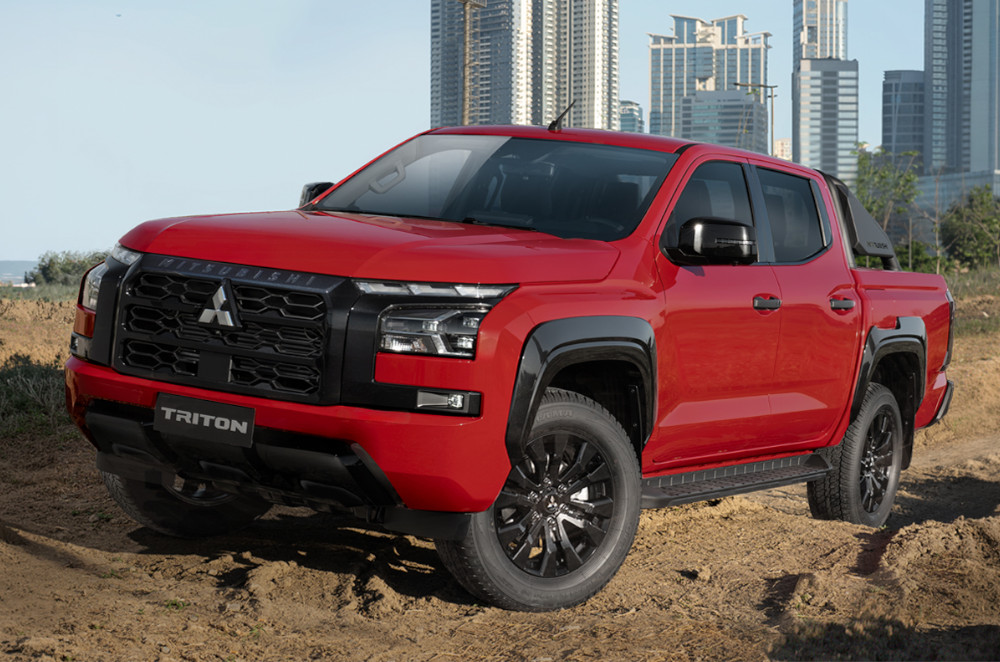 Mitsubishi Philippines updates the Triton with new blacked-out design ...