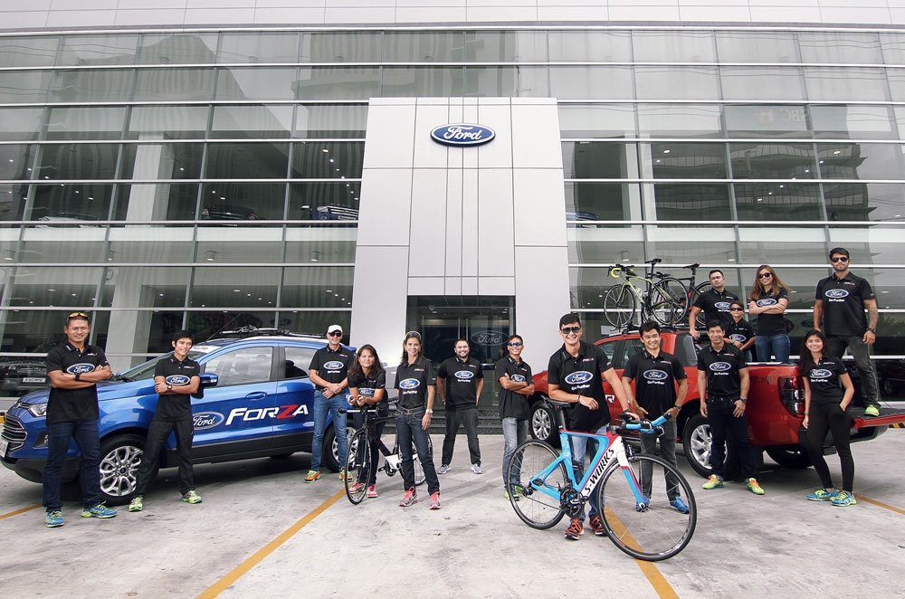 Ford gears up for triathlon with the Ford Forza team | Autodeal
