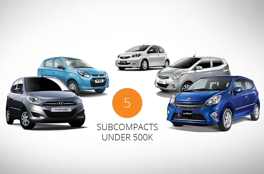 5 value-packed subcompacts under P500k that could be your next car ...