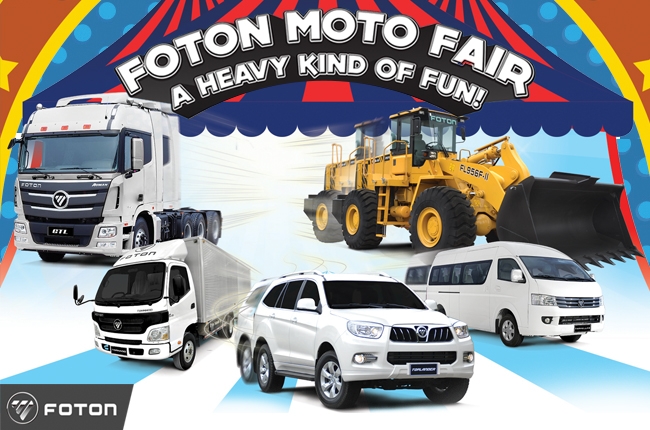 FOTON to showcase full lineup at FOTON Moto Fair | Autodeal