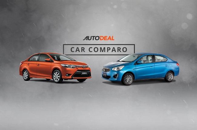 Toyota Vios Vs Mitsubishi Mirage G4 Comparison, which is better? | Autodeal