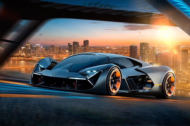 Lamborghini reveals Terzo Millennio self-repairing electric supercar ...