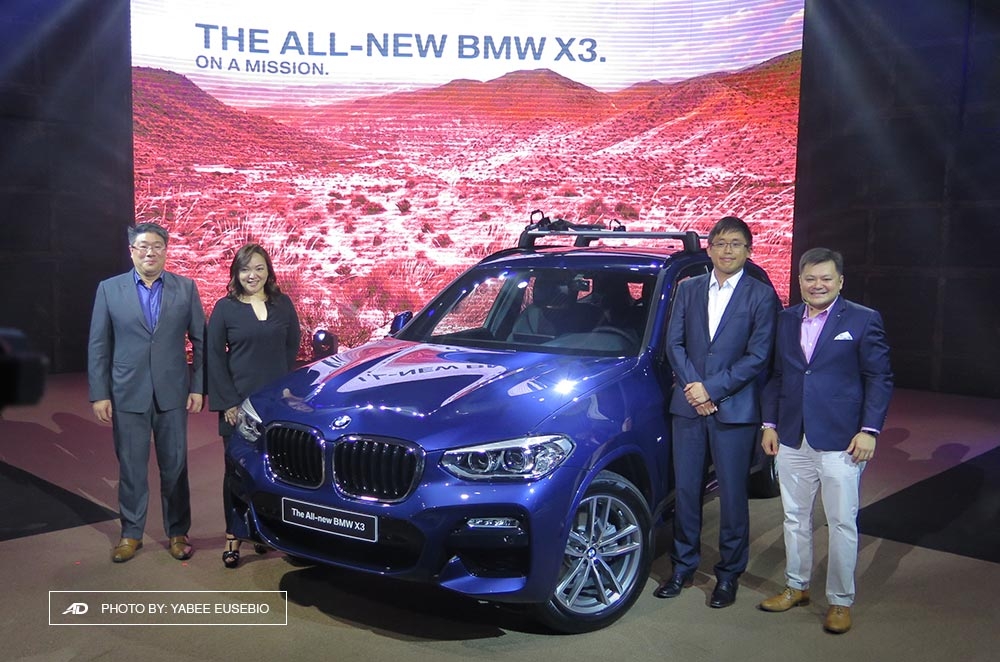 BMW PH starts 2018 by launching all-new X3 SUV | Autodeal