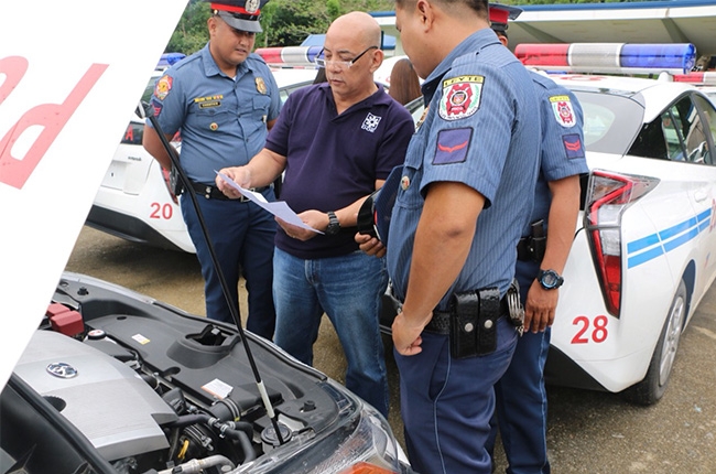 Toyota Prius Police Car