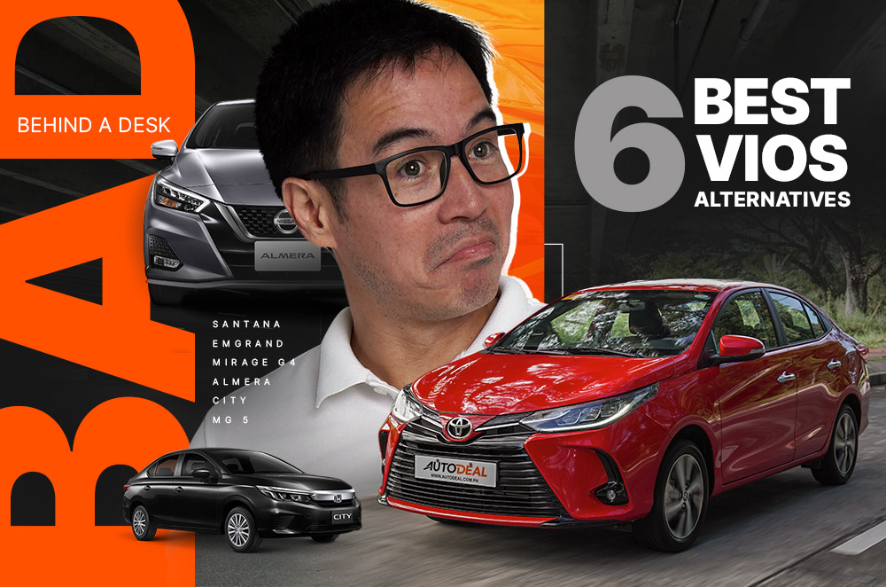 6 Best Toyota Vios Alternatives in the Philippines | Behind a Desk | Autodeal