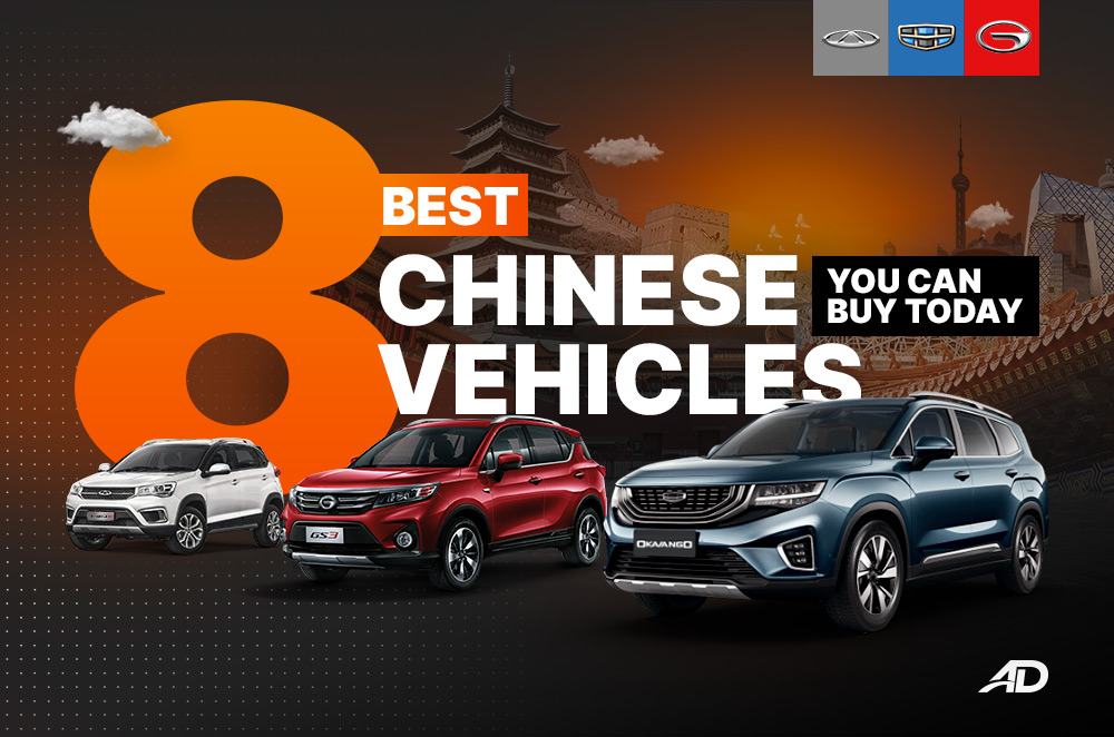 8 Best Chinese vehicles you can buy today in the Philippines | Autodeal