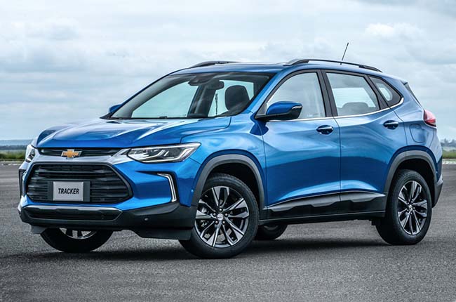 General Motors trademarks the name Chevrolet Tracker in the Philippines ...