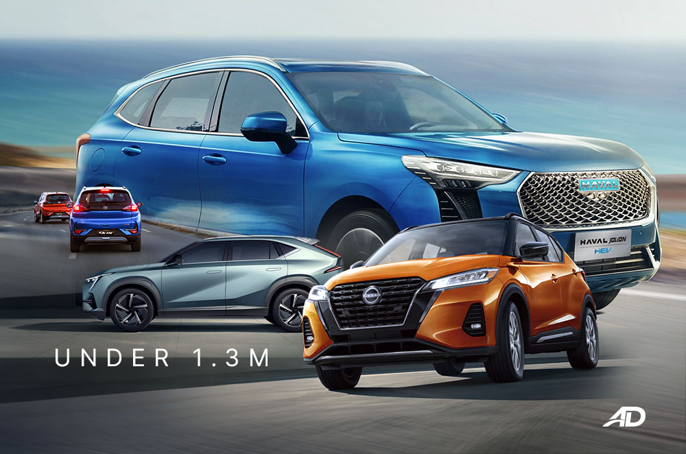 The best crossovers under P1,300,000 in the Philippines | Autodeal