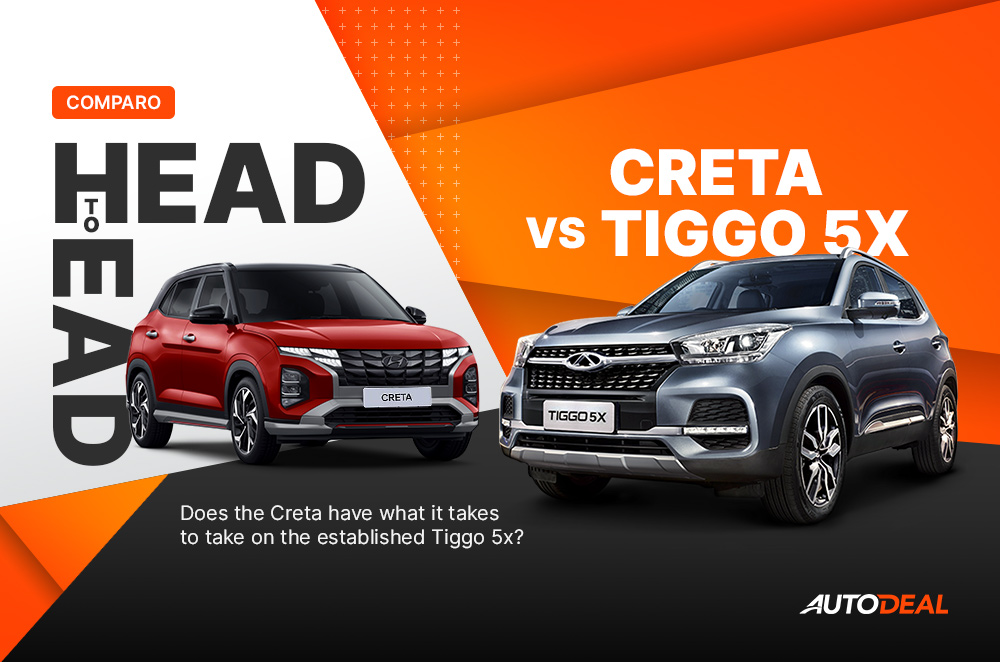 Head to Head: Hyundai Creta vs Chery Tiggo 5x | Autodeal
