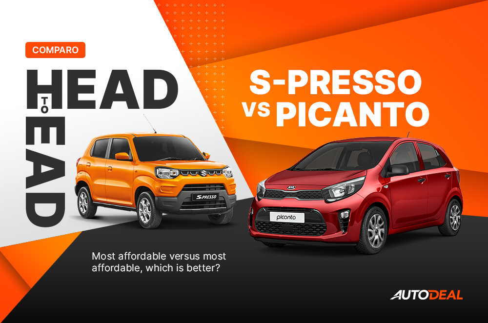 Head to Head: Kia Picanto vs Suzuki S-Presso | Autodeal