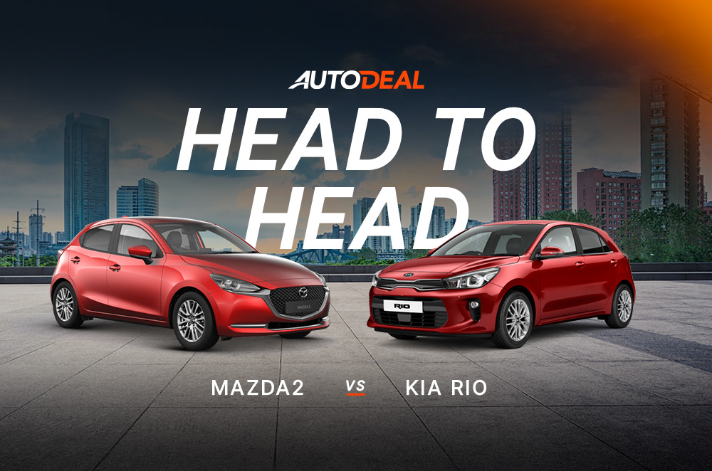 Head to Head: Kia Rio vs Mazda2 | Autodeal