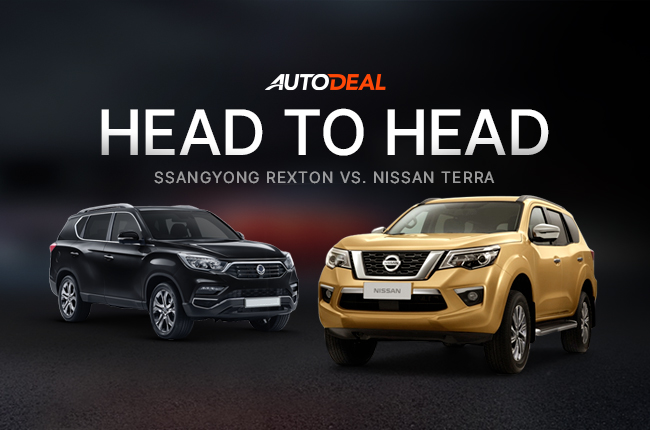 Head-to-Head: Nissan Terra vs. SsangYong Rexton | Autodeal