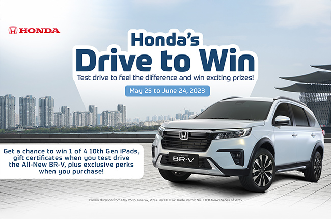 You can win exciting prizes by test driving the Honda BR-V | Autodeal