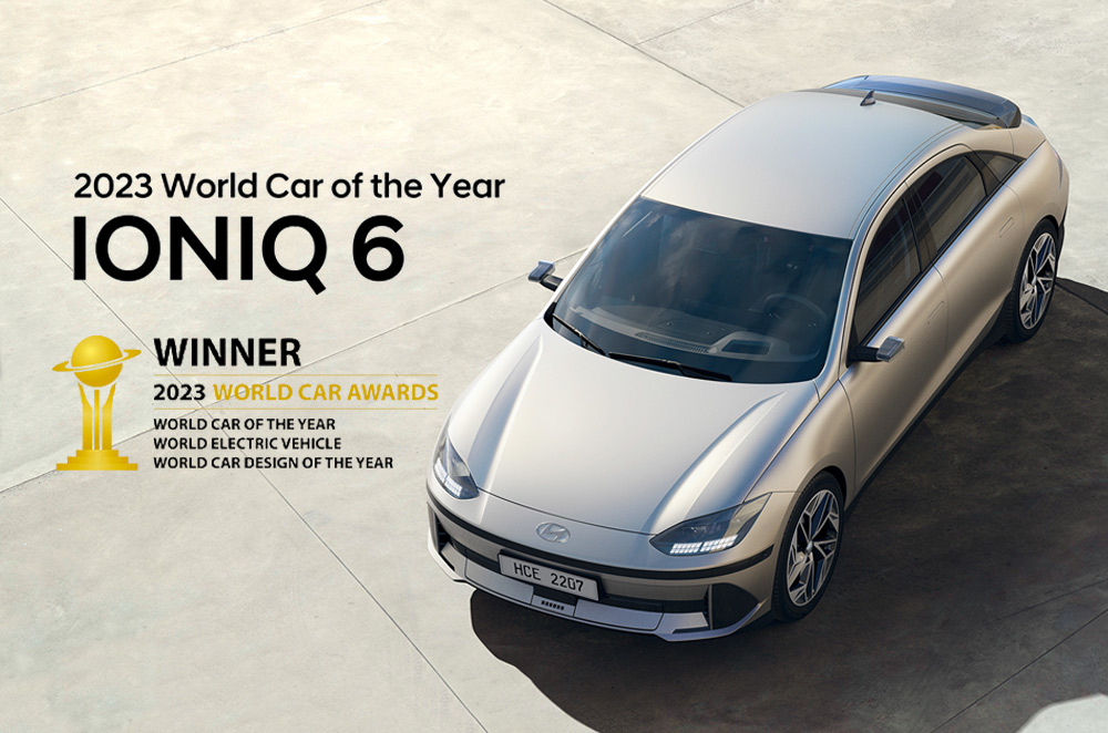 The Hyundai IONIQ 6 bags the World Car of the Year, World Electric ...
