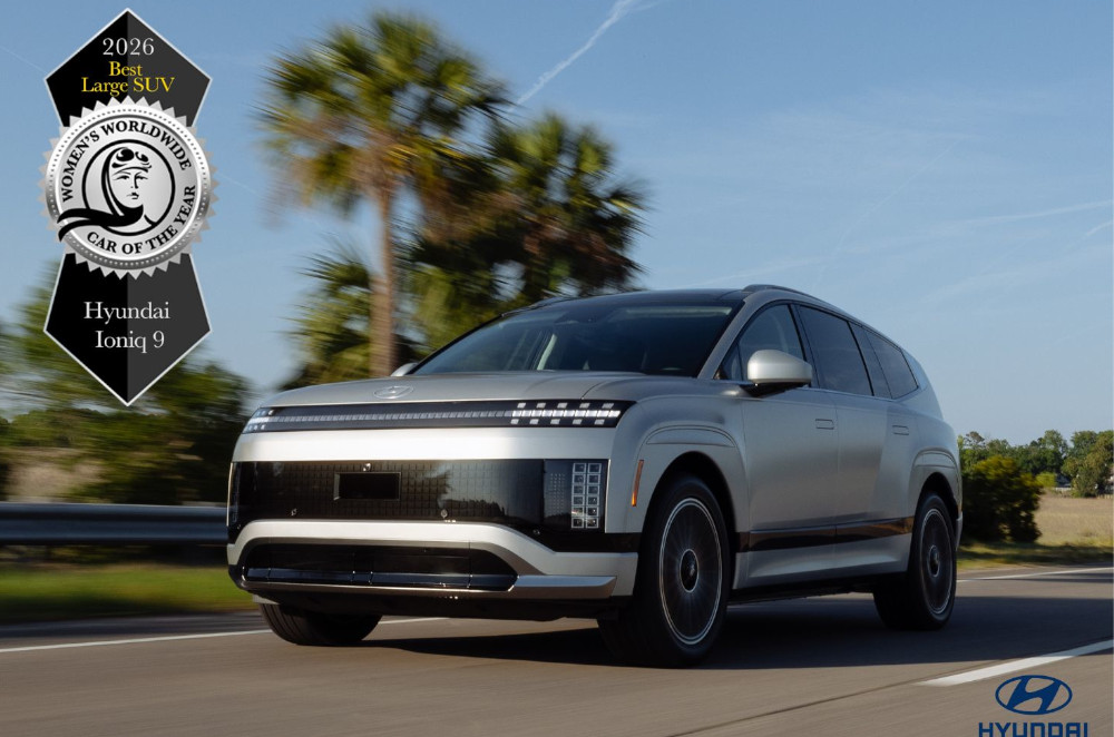 Women’s Worldwide Car of the Year awards the Hyundai IONIQ 9 as World’s ...