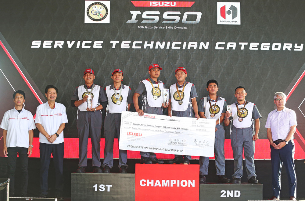Isuzu Bulacan wins the 18th Service Skills Olympics | Autodeal