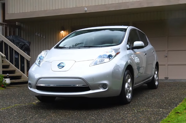 One of the first LEAF owners in the US celebrates 10 years of emission ...