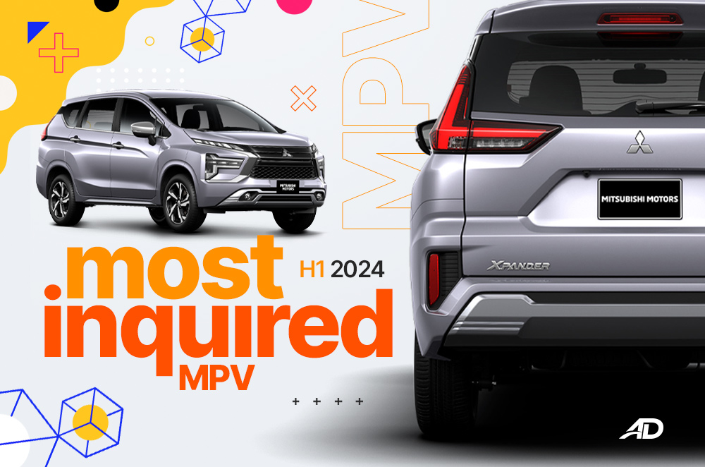 The Mitsubishi XPander is the most-inquired MPV in H1 2024 | Autodeal