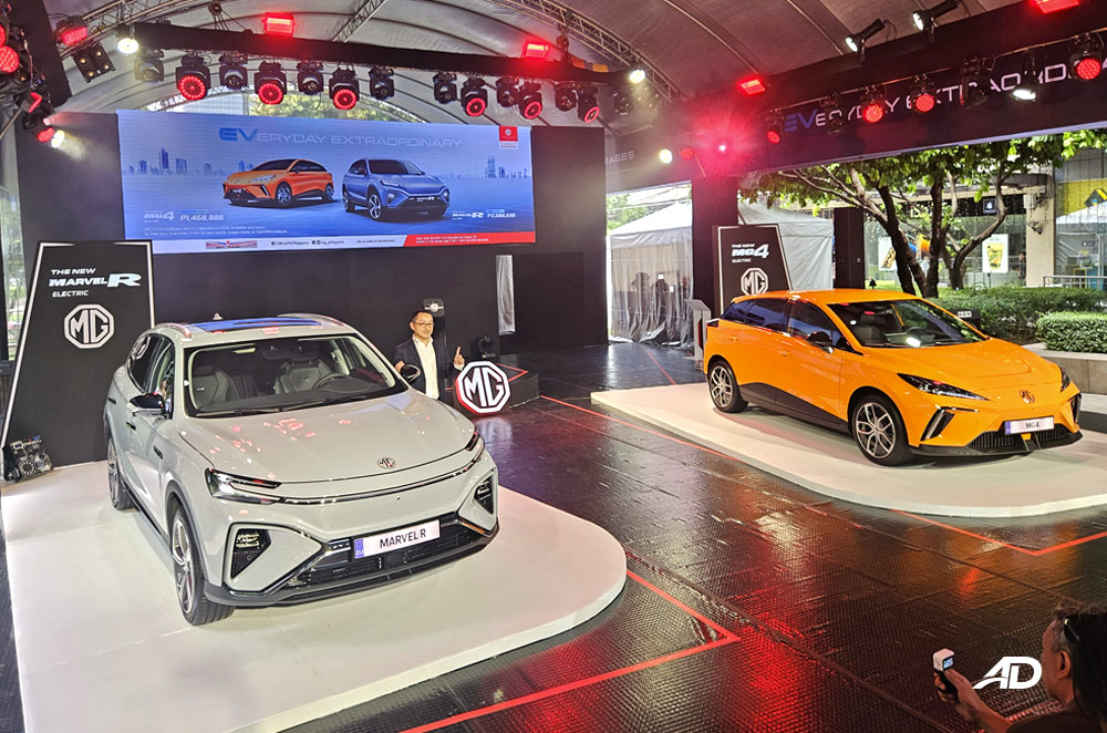 MG Philippines electrifies its lineup with the MG 4 and Marvel R EVs ...