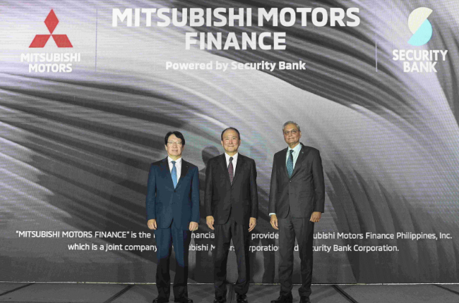 Mitsubishi and Security Bank form Mitsubishi Motors Finance Philippines ...