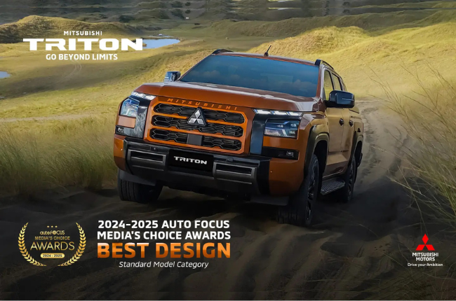 Mitsubishi’s Triton picks up the best pick-up design award | Autodeal
