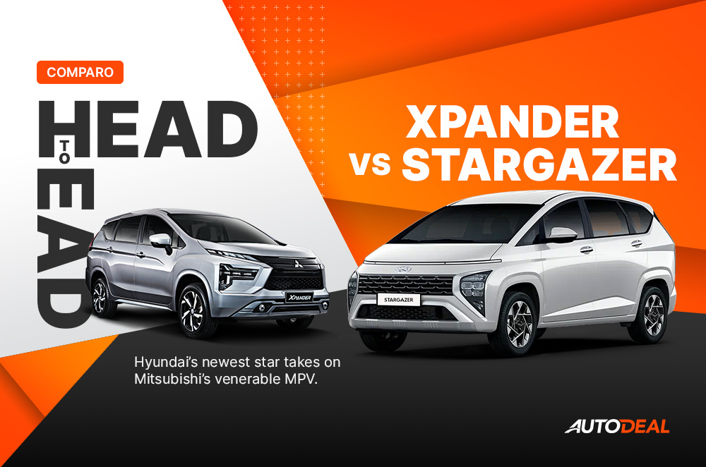 Head to Head: Mitsubishi Xpander vs Hyundai Stargazer | Autodeal