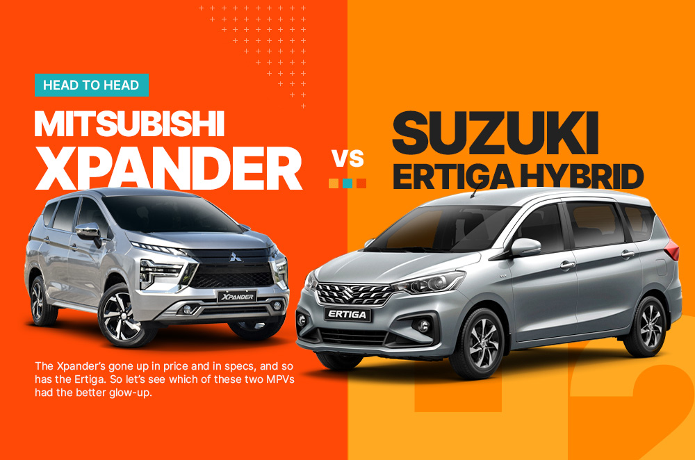 Head to Head: Mitsubishi Xpander vs Suzuki Ertiga Hybrid | Autodeal