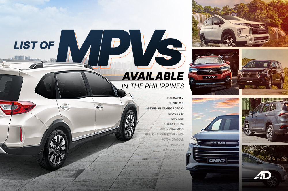 List of MPVs available in the Philippines | Autodeal