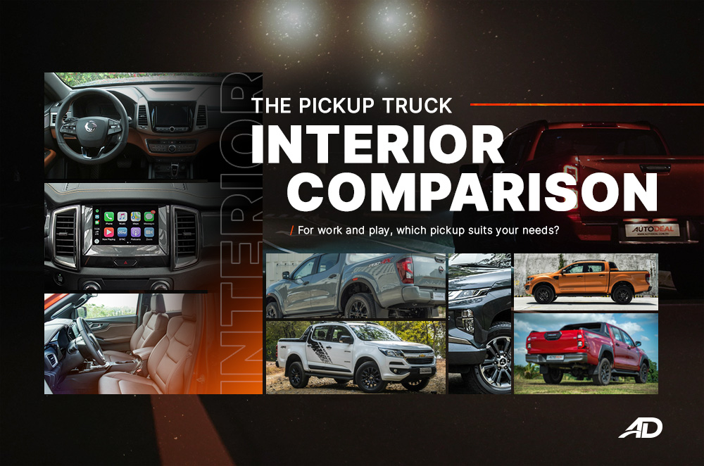 The Pickup Truck Interior Comparison | Autodeal