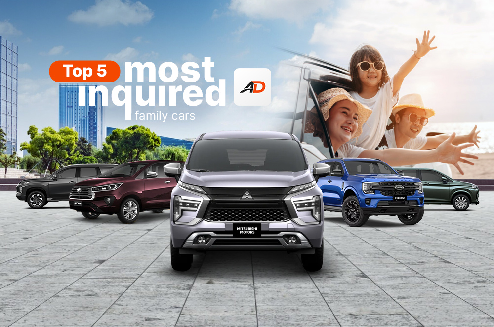 The Xpander is still MPV royalty – Top five most inquired family cars in 2024 | Autodeal