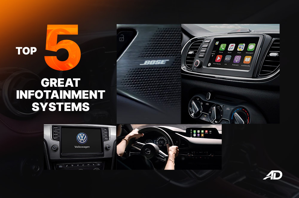 Top 5 Brands with Great Infotainment Systems - Behind a Desk | Autodeal