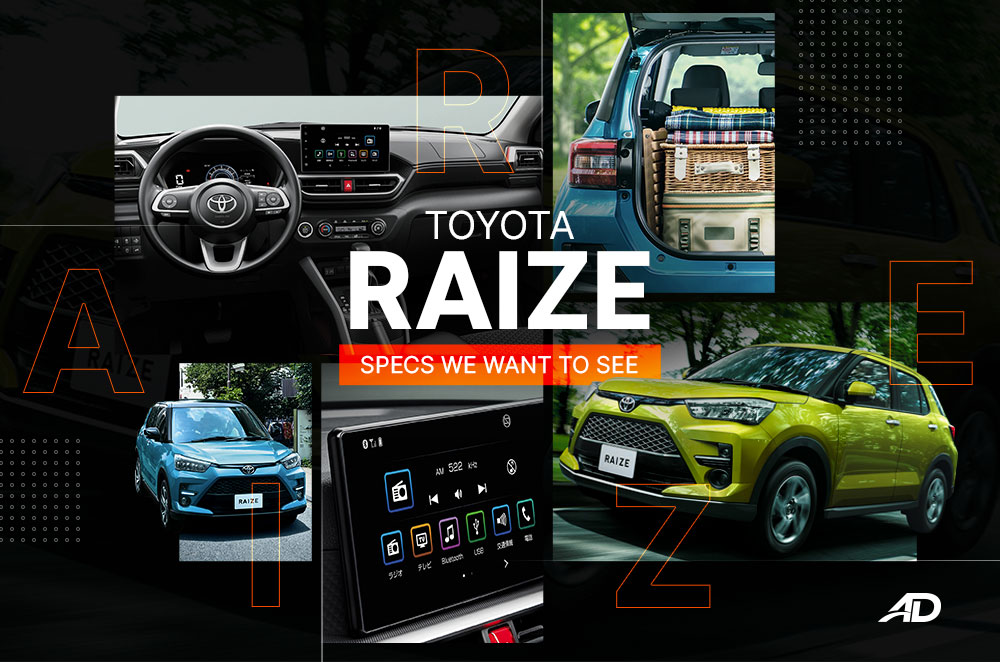 Toyota Raize: Specs we want to see | Autodeal