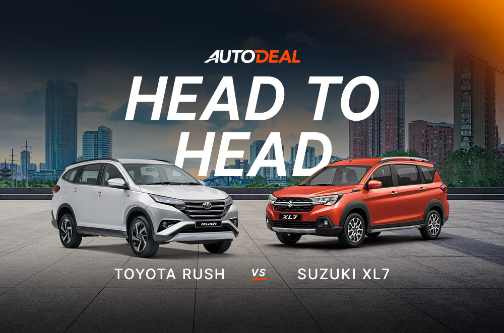Head to head: Toyota Rush vs. Suzuki XL7 | Autodeal