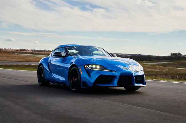 The GR Supra in Japan gets 382 hp and limited Horizon Blue paint for ...