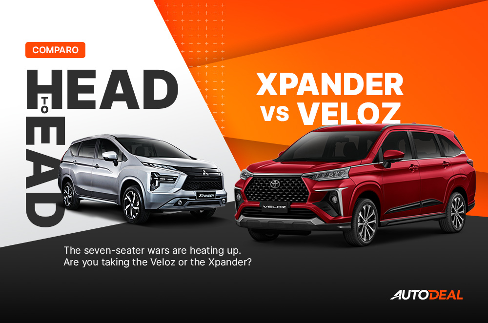Head to Head: Toyota Veloz vs Mitsubishi Xpander | Autodeal