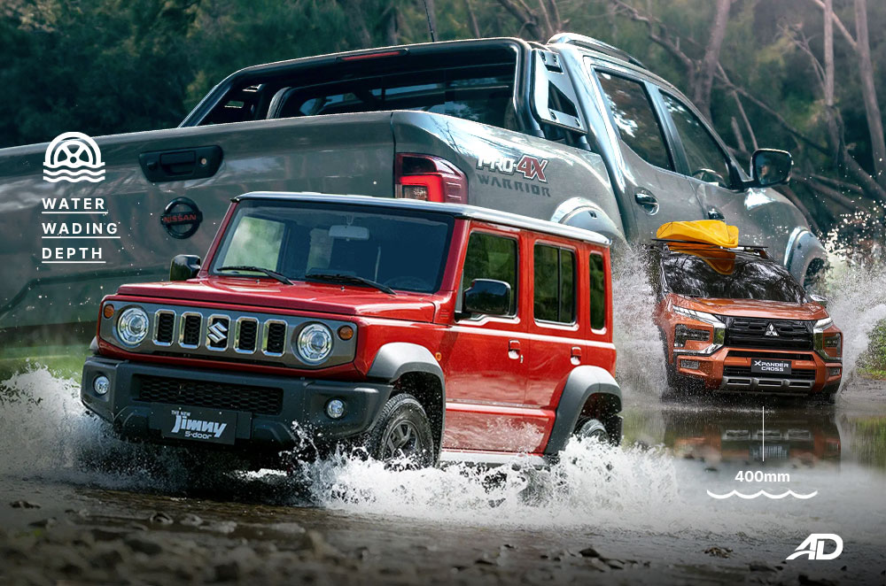 Vehicles with high water wading depth | Autodeal