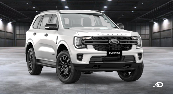 Ford Everest 2.0 Turbo Sport 4x2 AT (Snowflake White Pearl) with Zero ...